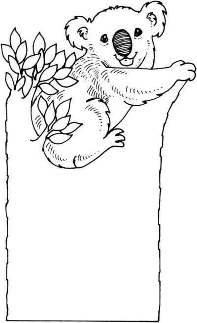 Koala Coloring Pages | 100 Pictures Free Printable