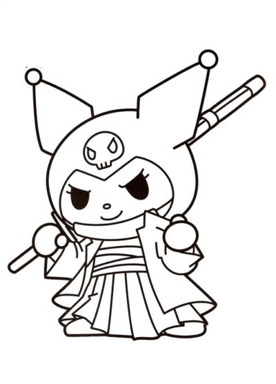 Kuromi Coloring Pages | Free Printables