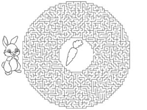 Disegni Labirinto da Colorare