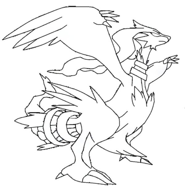 Legendary Pokémon Coloring Pages