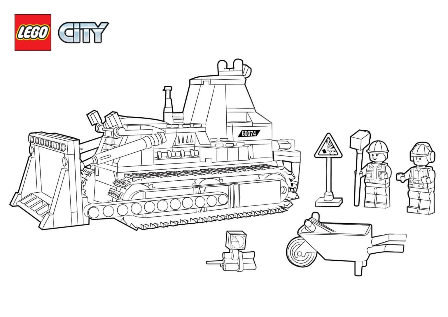Lego City Coloring Pages | 60 Pictures Free Printable