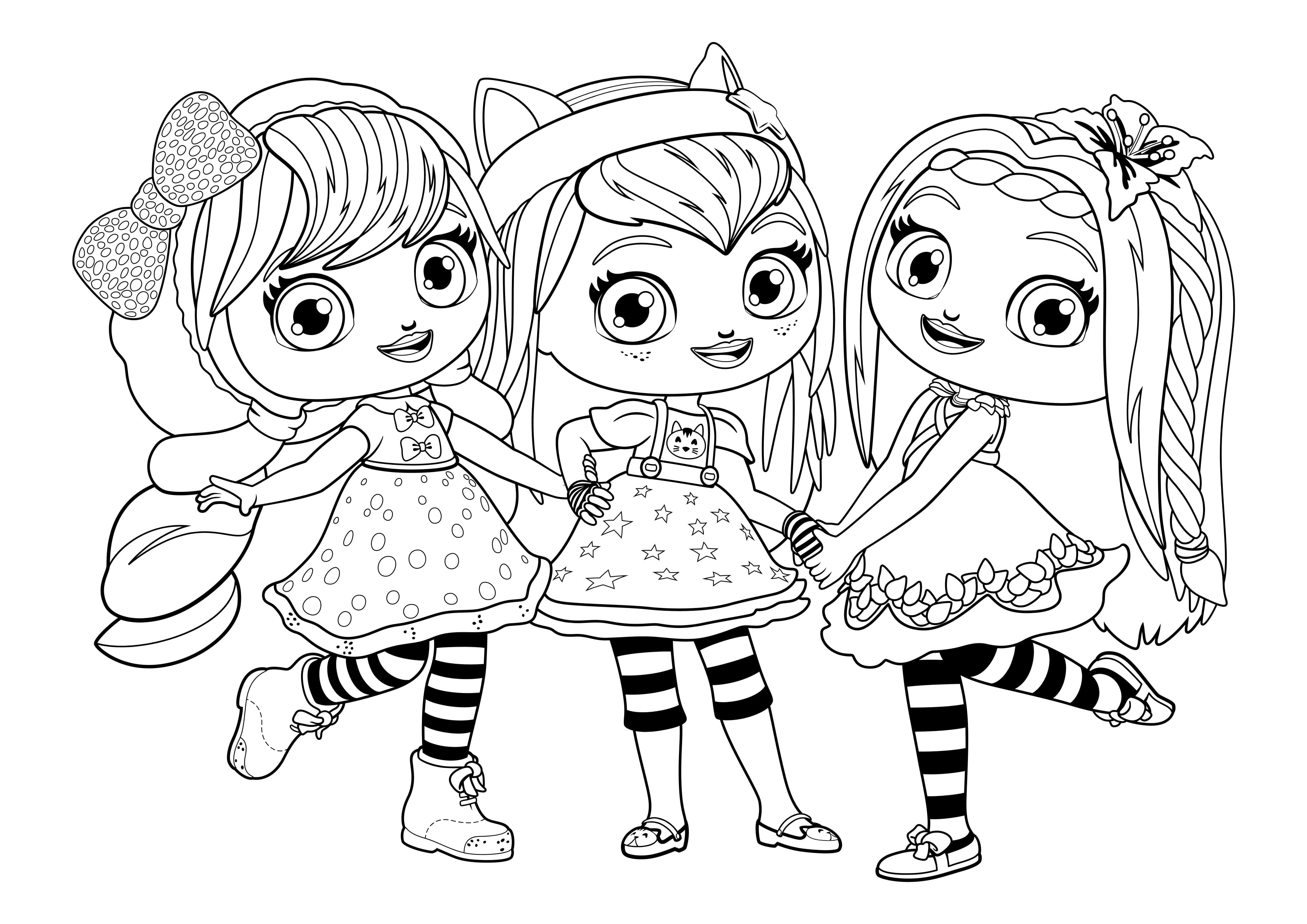 Little Charmers Coloring Pages 45 Pictures Free Printable