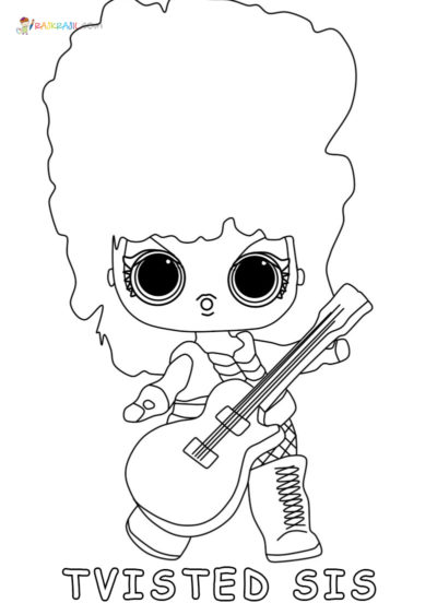 LOL Surprise Coloring Pages | Free Printables