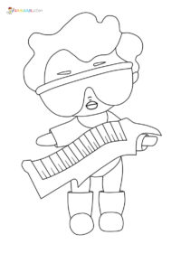 Coloriage LOL Surprise à imprimer