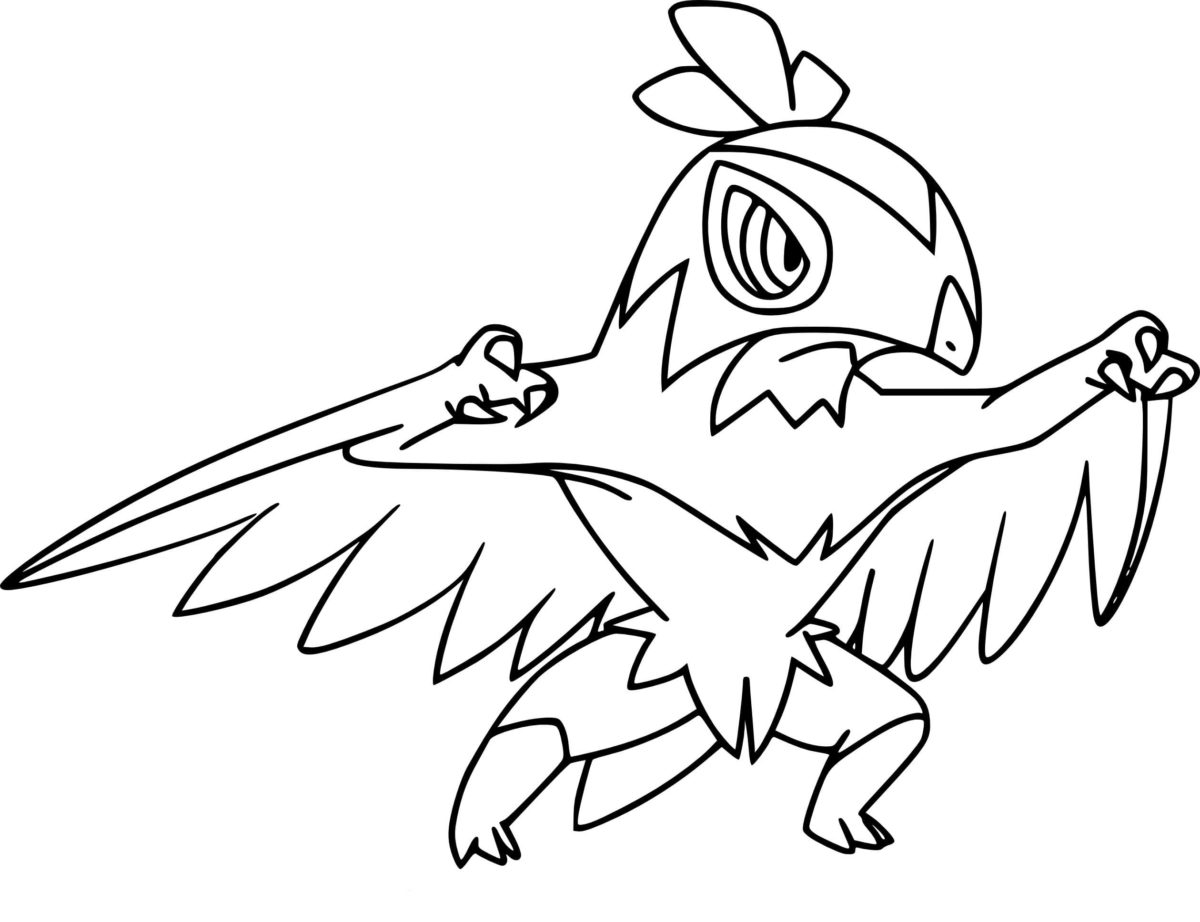 Mega Pokemon Coloring Pages