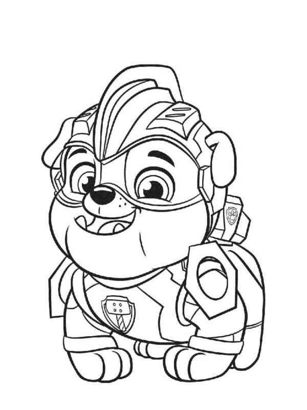PAW Patrol Mighty Pups Coloring Pages | 60 Pictures Free Printable