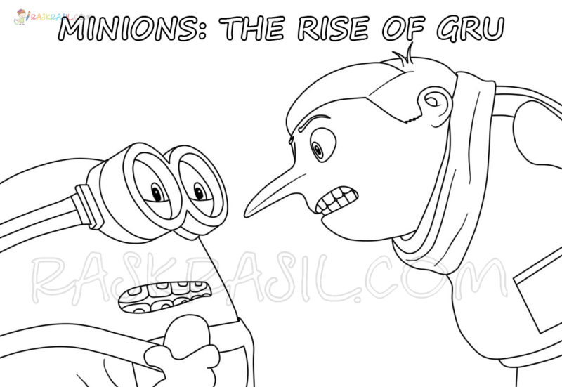 Minions Coloring Pages | 110 New Pictures Free Printable