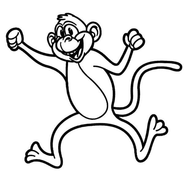 Dibujos de Monos para colorear - 100 imágenes para imprimir gratis