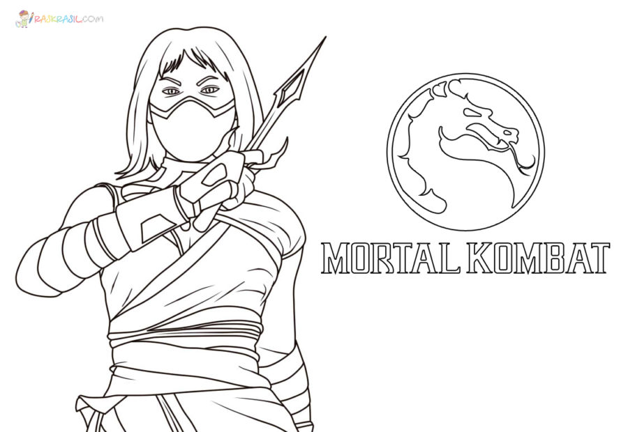 Mortal Kombat Kolorowanki Scorpion Baraka Ausmalbilder Capper ...