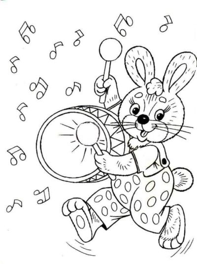 Music Coloring Pages | 100 Pictures Free Printable