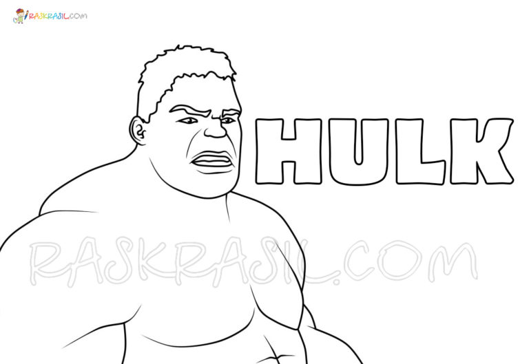 Disegni di Hulk da colorare - 110 immagini per la stampa gratuita