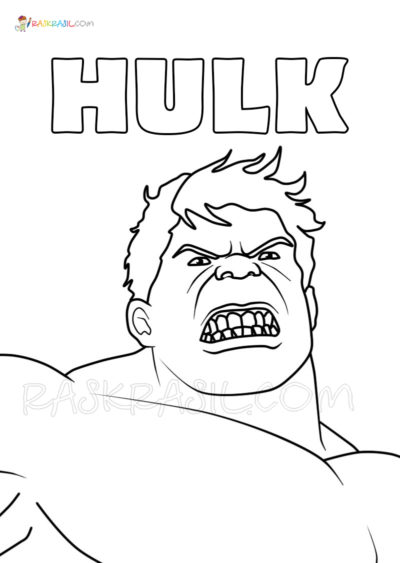 Disegni di Hulk da colorare - 110 immagini per la stampa gratuita