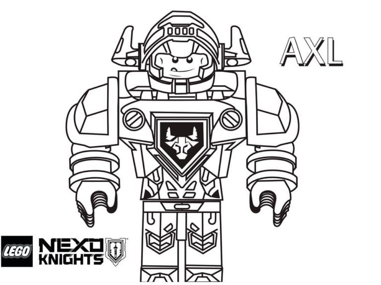 Ausmalbilder Nexo Knights | 70 Malvorlagen Kostenlos zum Ausdrucken