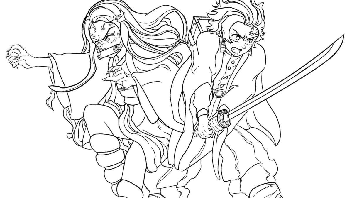 Nezuko Coloring Pages | 65 Picrures Free Printable