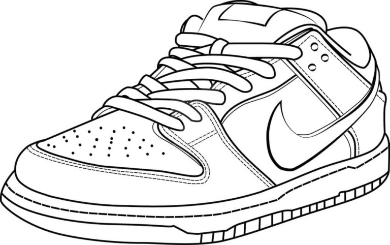 Nike Coloring Pages