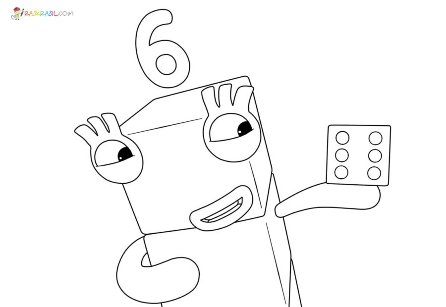 Numberblocks Coloring Pages | All Main Characters Free Printable