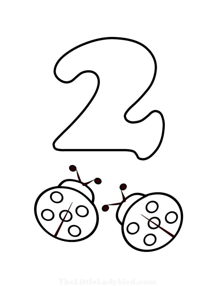 Numbers Coloring Pages