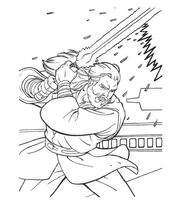 Obi Wan Kenobi Coloring Pages