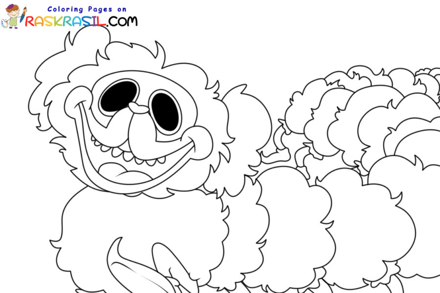 PJ Pug-A-Pillar Coloring Pages