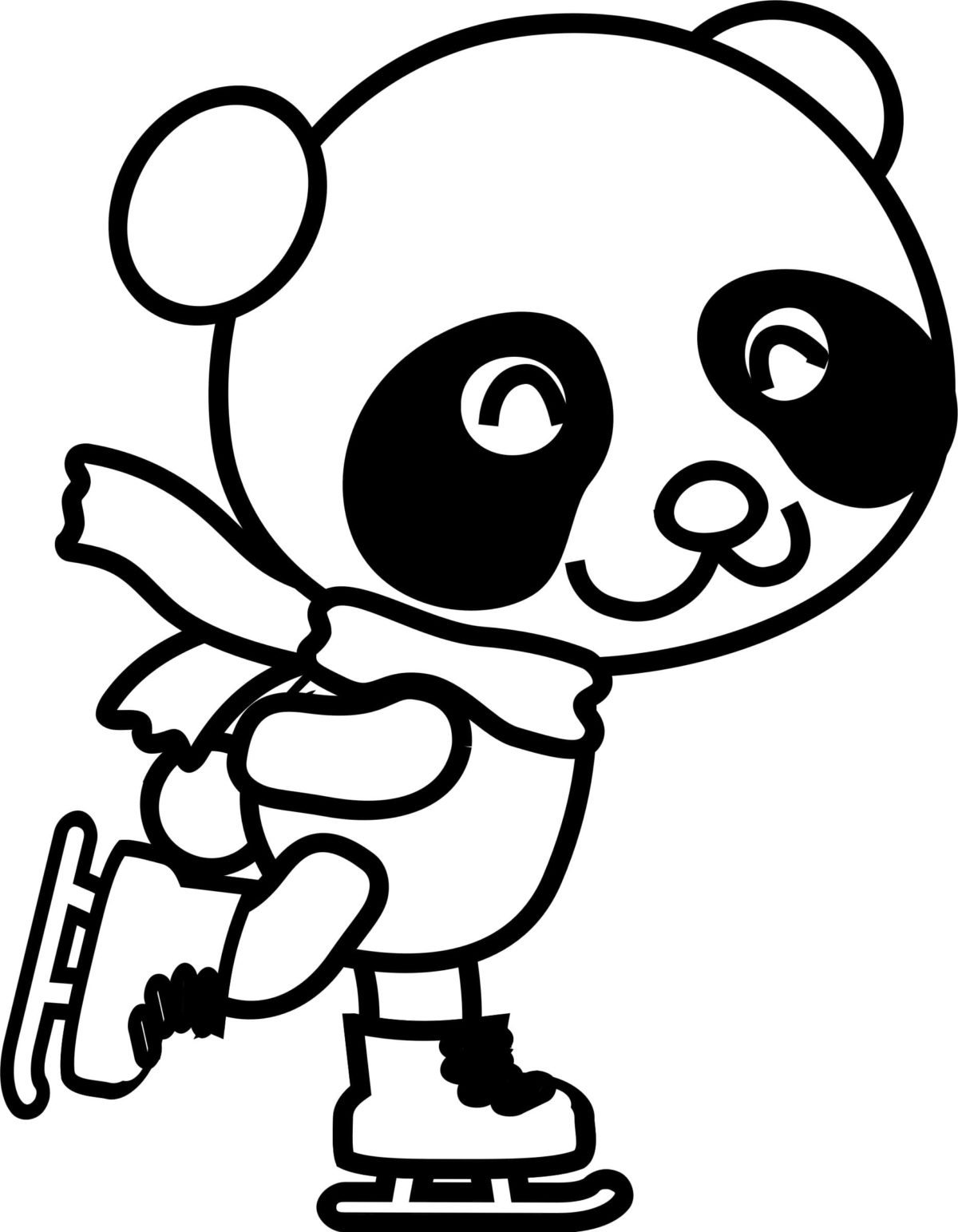 Disegni di Panda da colorare - 100 immagini per la stampa gratuita