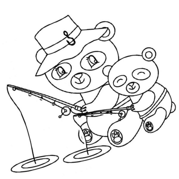 Disegni di Panda da colorare - 100 immagini per la stampa gratuita