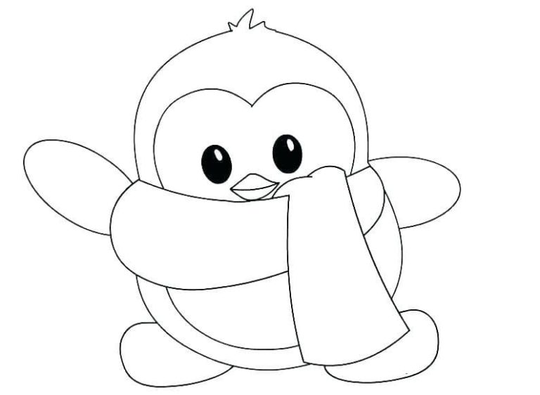 Disegni di Pinguini da colorare