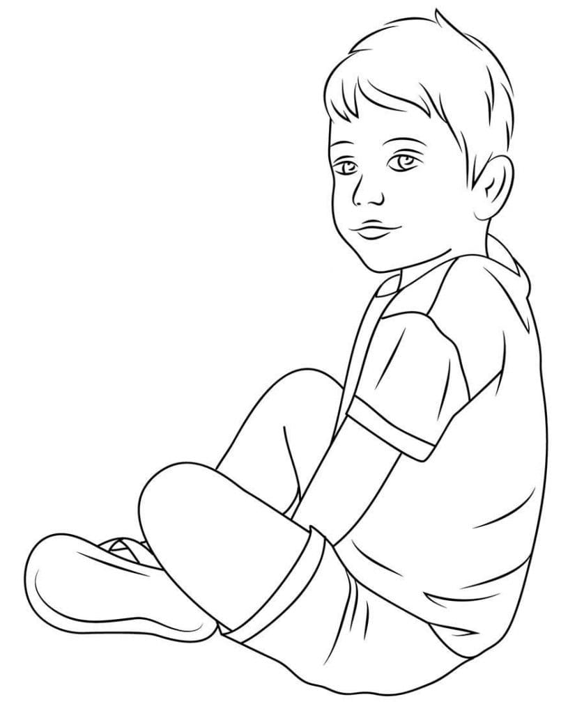 People Coloring Pages