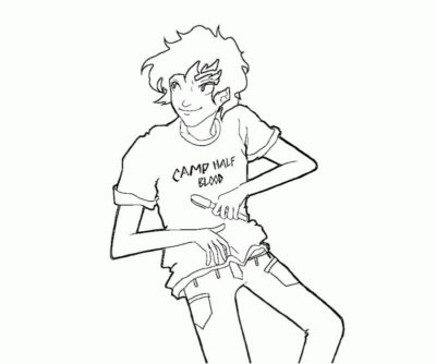 Disegni di Percy Jackson da Colorare