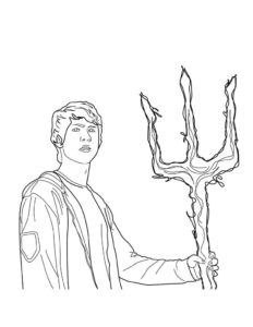 Disegni di Percy Jackson da Colorare