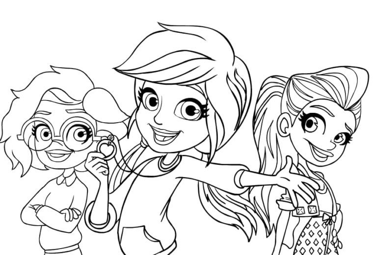 Desenhos do Polly Pocket para Colorir