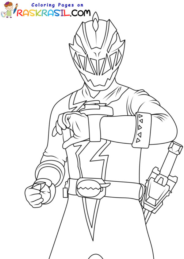Dibujos de Power Rangers para Colorear
