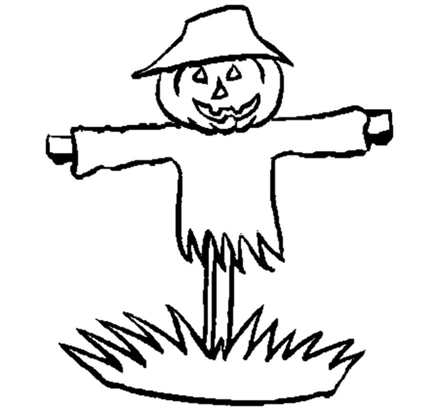 Coloriage L'Épouvantail - 100 images à imprimer gratuits