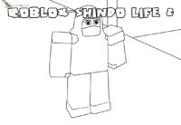 Ausmalbilder Shindo Life 2 Roblox | Neue Malvorlagen für Jungen