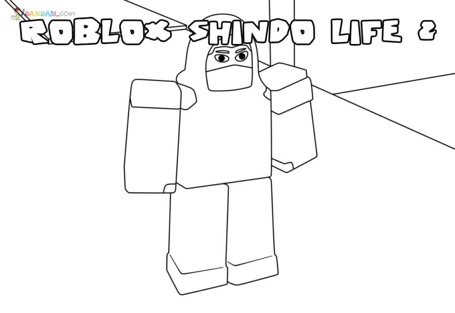 Shindo Life 2 Roblox Coloring Pages | New images Free Printable