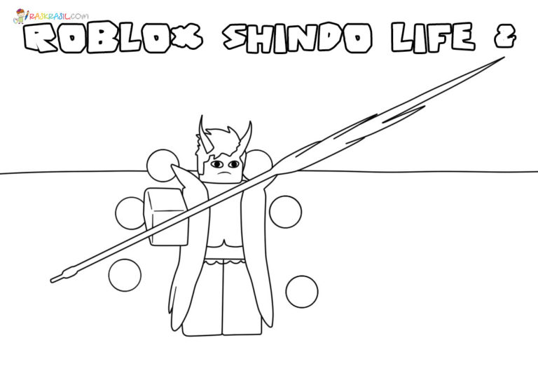 Shindo Life 2 Roblox Coloring Pages | New images Free Printable