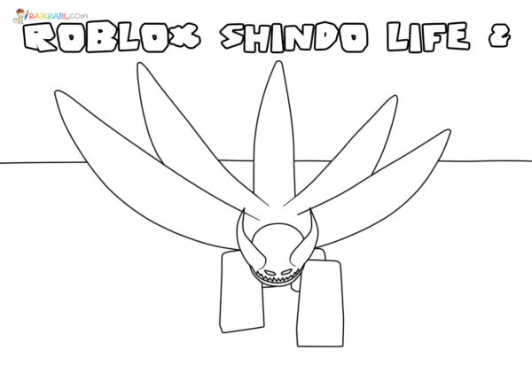 Desenhos de Shindo Life 2 Roblox para colorir - Imprima gratuitamente