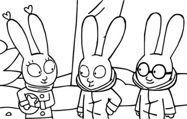 Coloriage Simon