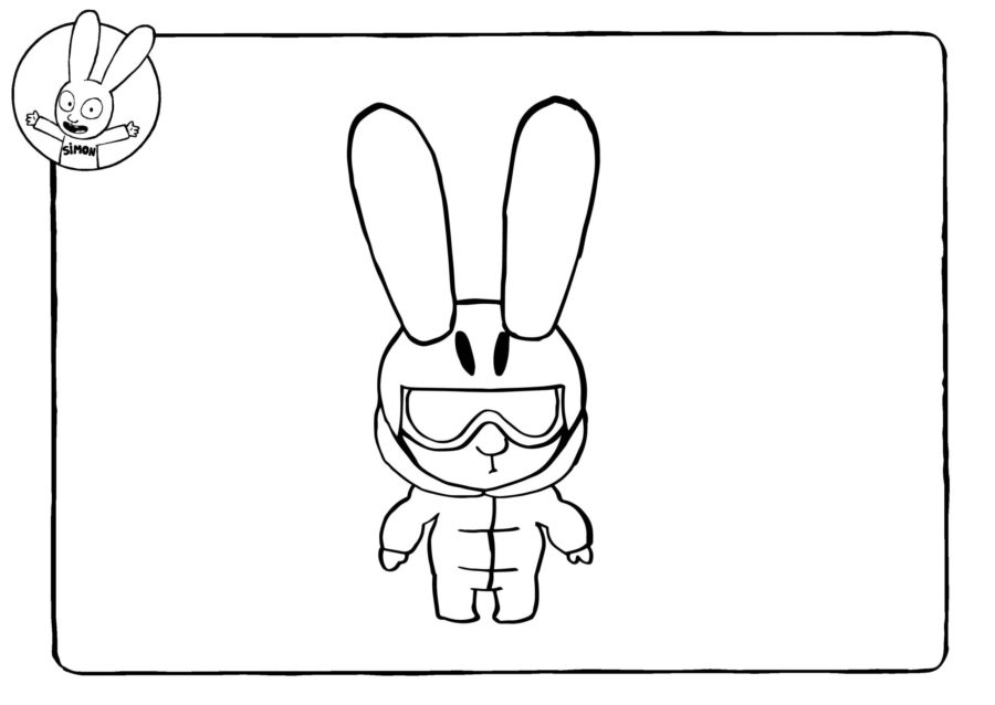 Coloriage Simon
