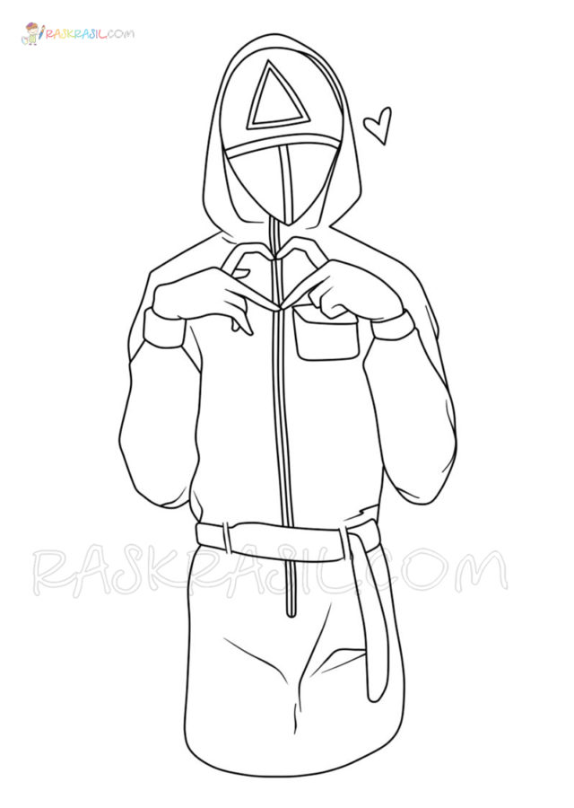 Squid Game Coloring Pages | Free Printables