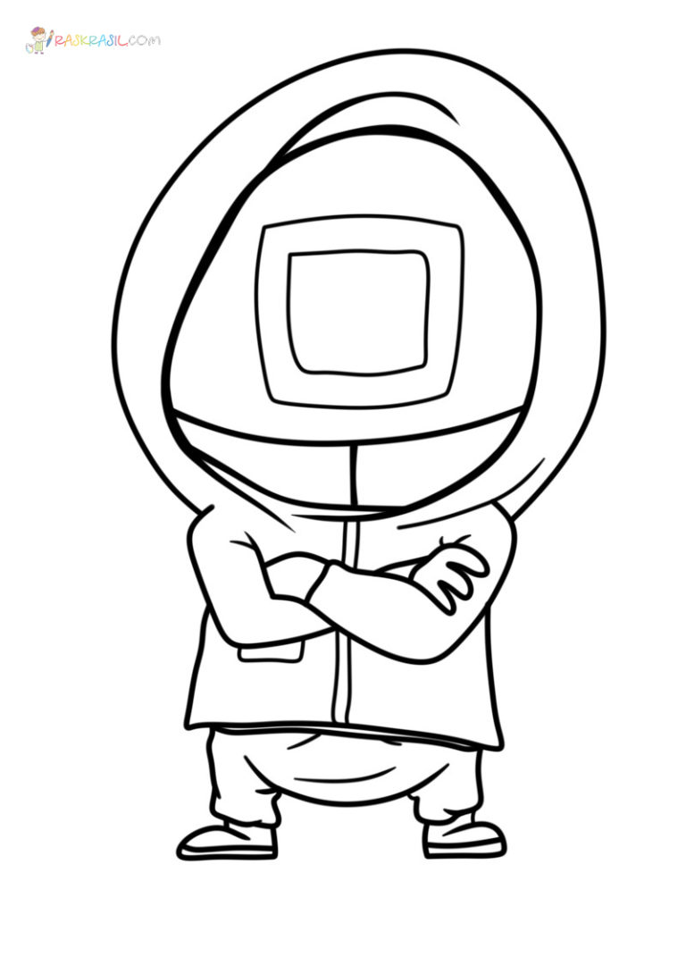 Squid Game Coloring Pages | Free Printables