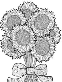 Coloriage Tournesol gratuits à imprimer