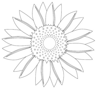 Coloriage Tournesol gratuits à imprimer