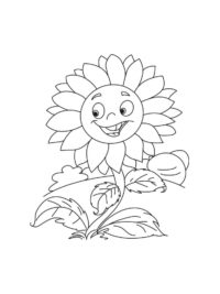 Coloriage Tournesol gratuits à imprimer