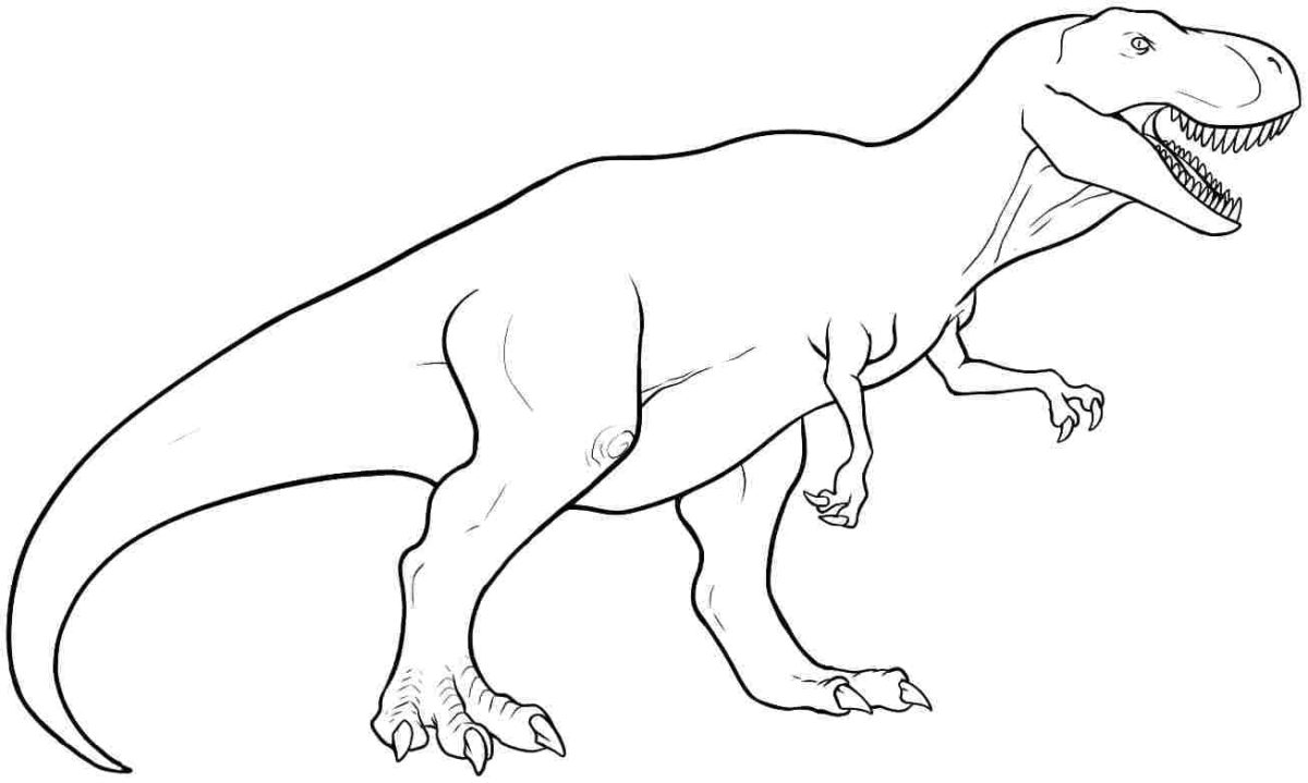 Disegni di T Rex da Colorare
