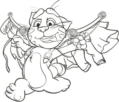 Talking Tom Coloring Pages | 50 Pictures Free Printable