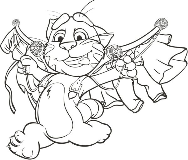 Talking Tom Coloring Pages | 50 Pictures Free Printable