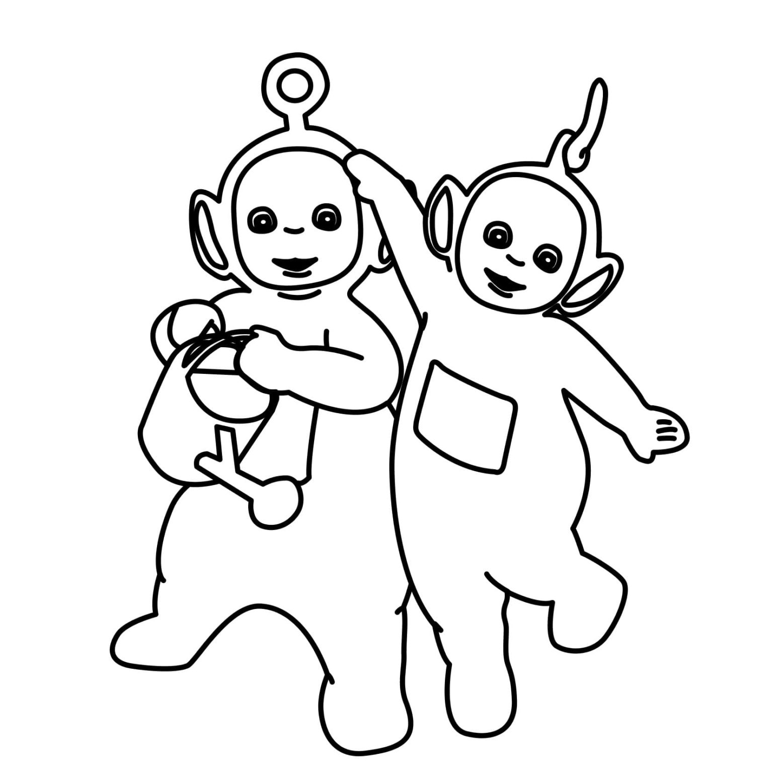 Teletubbies Coloring Pages | 40 Pictures Free Printable