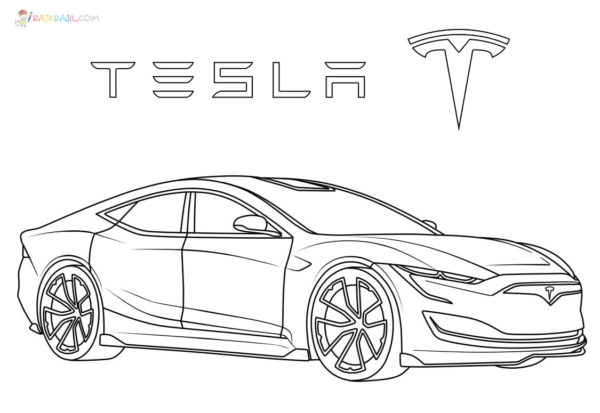 Tesla Coloring Pages | New Best Pictures Free Printable