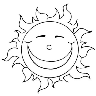 Sun Coloring Pages | 100 Best Pictures Free Printable