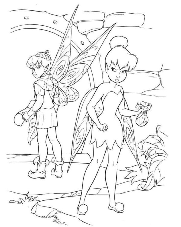 Tinkerbell Coloring Pages | 100 Pictures Free Printable